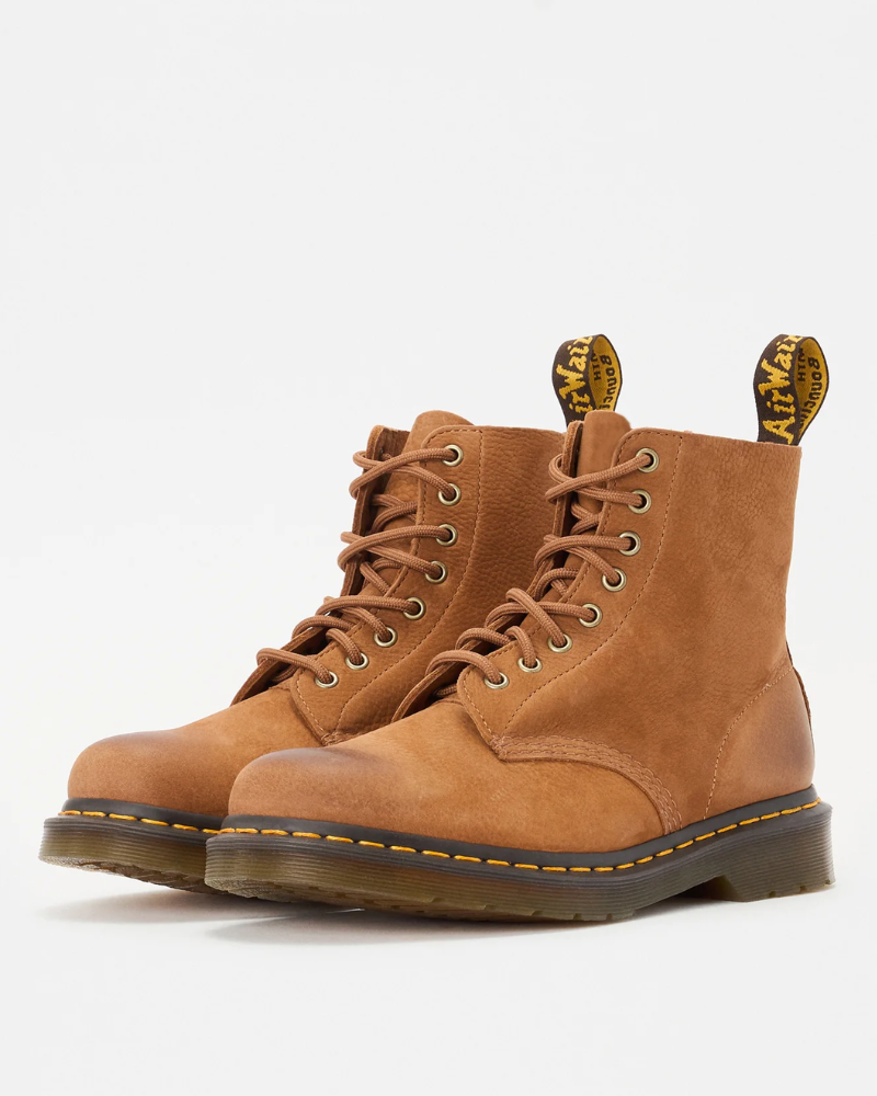 DR. MARTENS 1460 PASCAL BROWN TUMBLED – That Shoe Lady