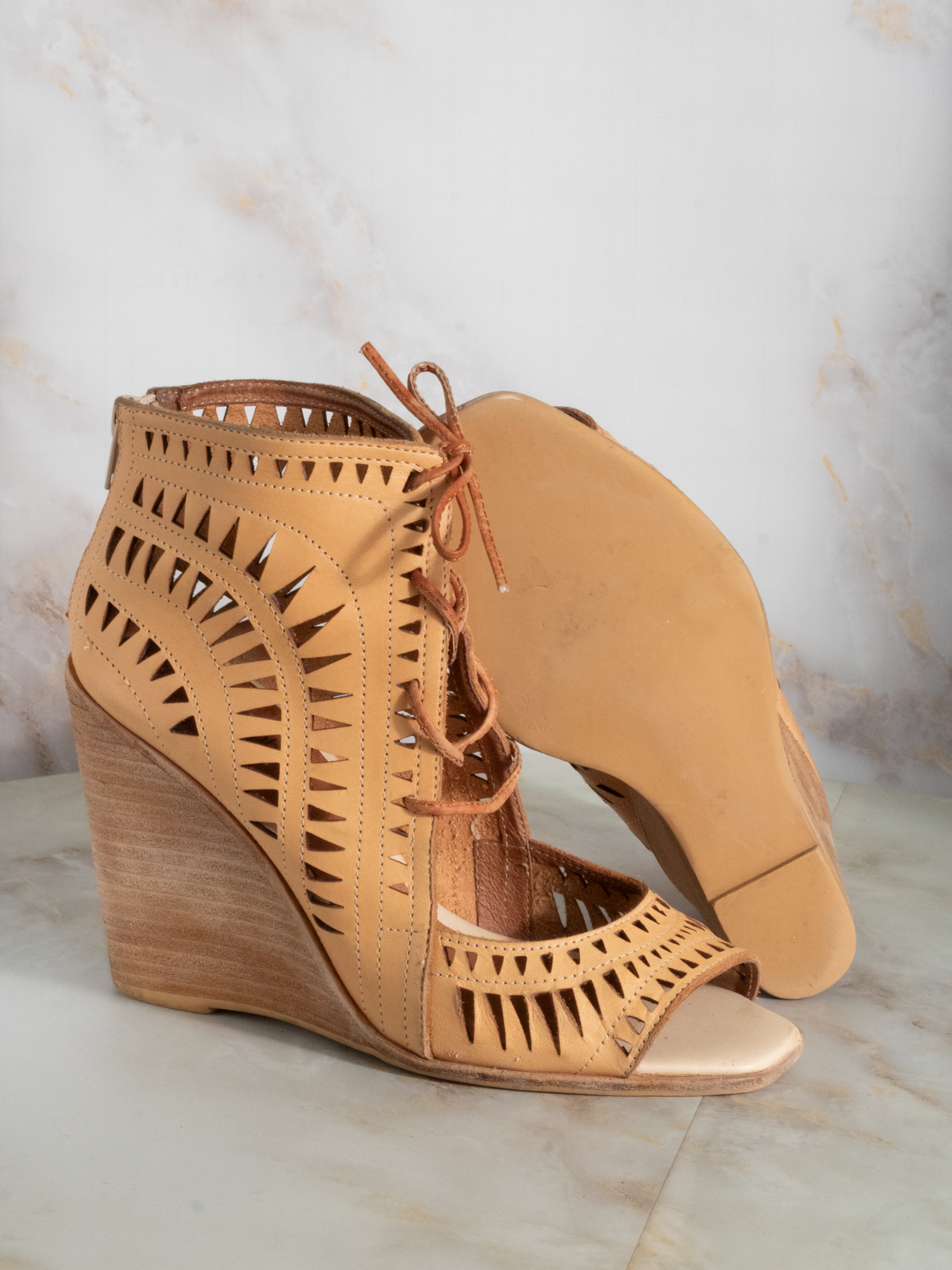 Jeffrey Campbell Rodillo Beige EU 38 - Pre-Loved – That Shoe Lady
